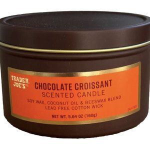 Trader Joe’s | Accents | New 2 X Trader Joes Chocolate Croissant Scented Candle New In Tin Ltd ...